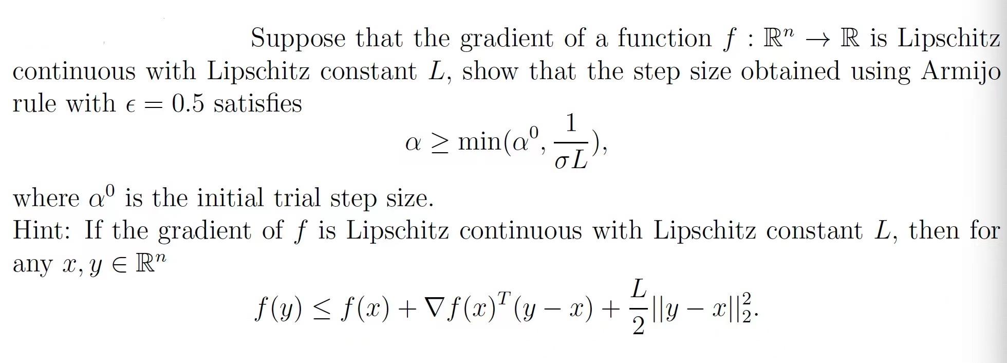 Solved 2 Suppose that the gradient of a function f :R" + R | Chegg.com