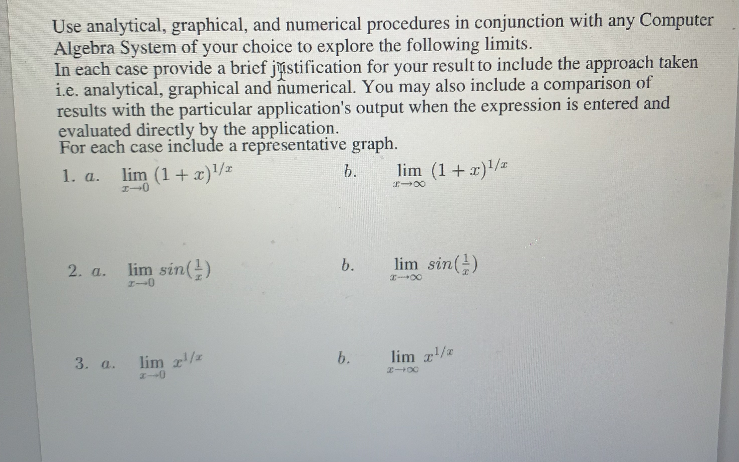 Solved Use analytical, graphical, and numerical procedures | Chegg.com