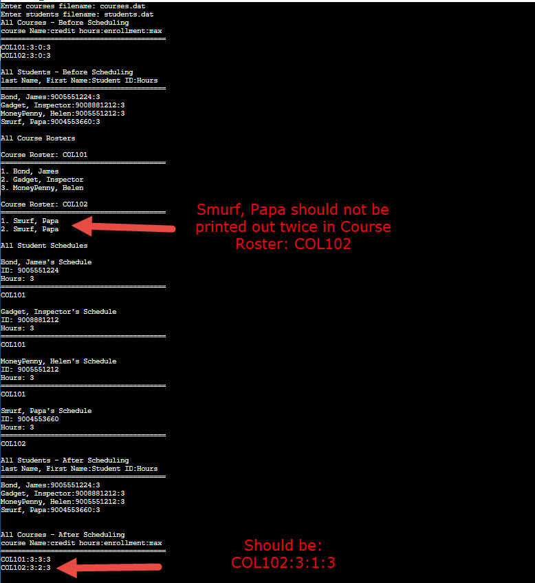 Solved Please use the h. and cpp classes I made!I'm creating | Chegg.com