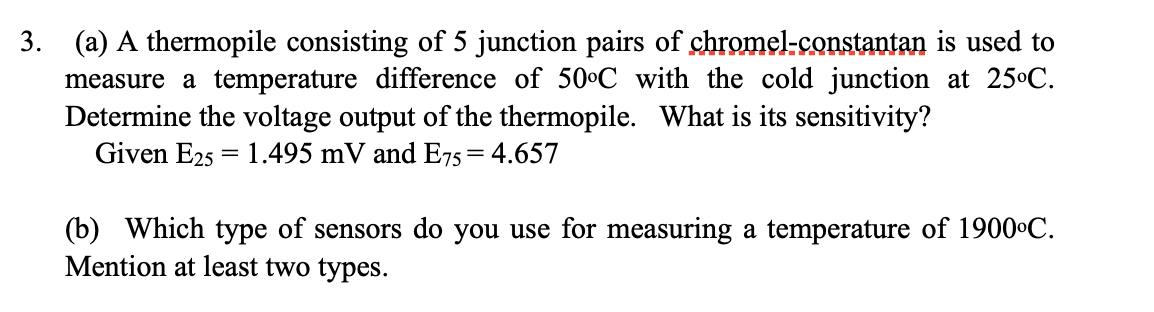 Solved PLEASE ANSWER THIS INSTRUMENTATION QUESTION(a) ﻿A | Chegg.com