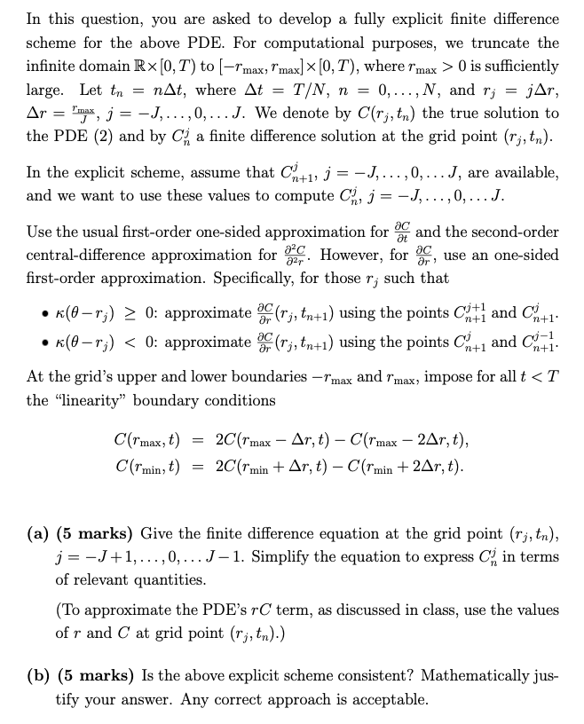 Question 3. (15 marks) The instantaneous interest | Chegg.com