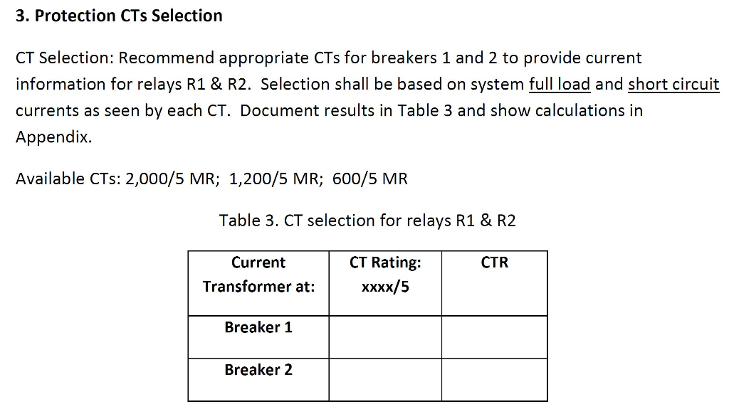 Relay Settings and Coordination Figure 1 shows a | Chegg.com