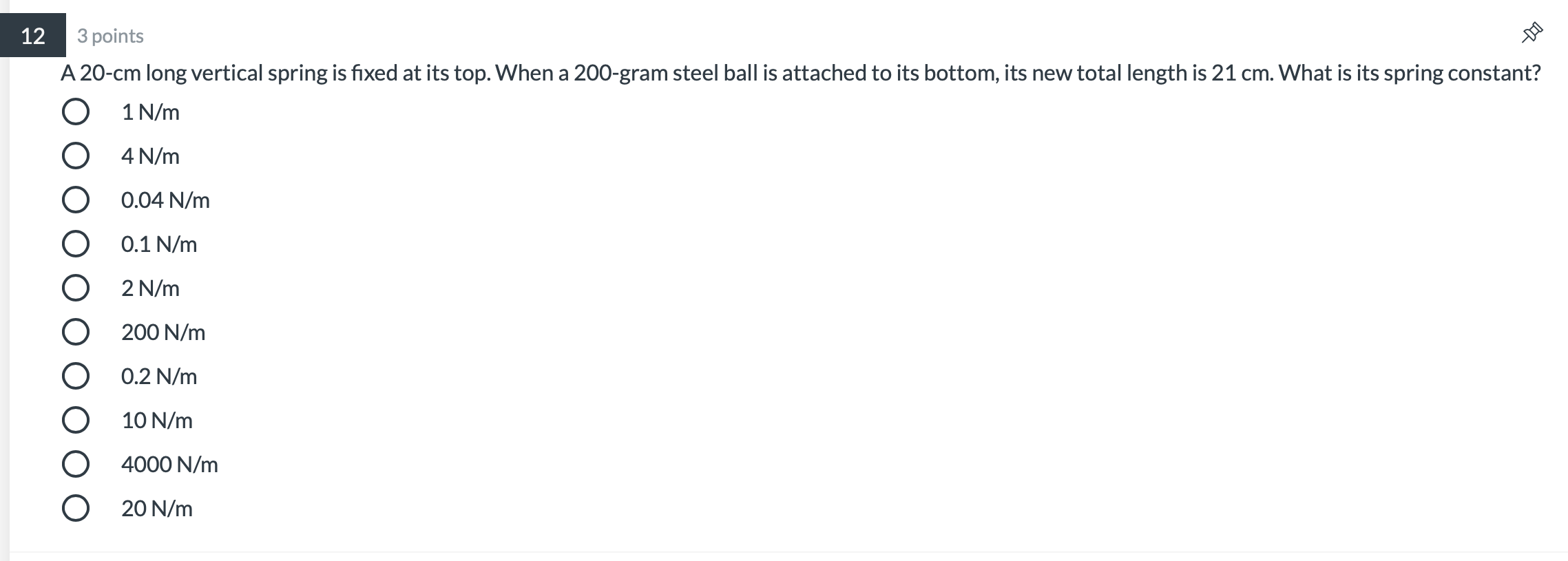 solved-12-to-3-points-a-20-cm-long-vertical-spring-is-fixed-chegg