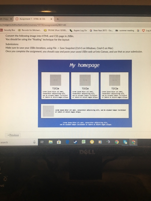 Solved Grey squares must be 100X100 Plus separate HTML | Chegg.com