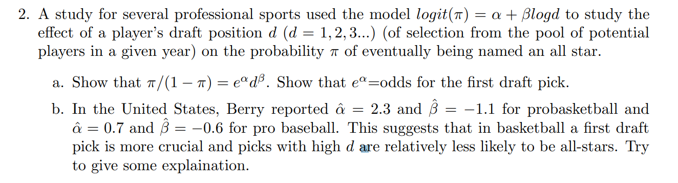 A study for several professional sports used the | Chegg.com