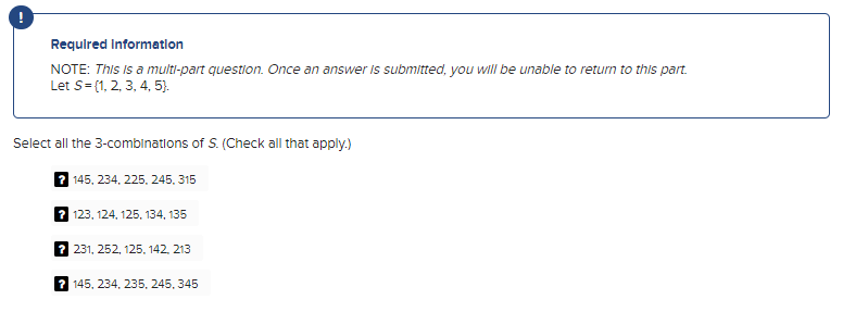 Solved This is a two-part Quuestion - I'm not sure how to | Chegg.com