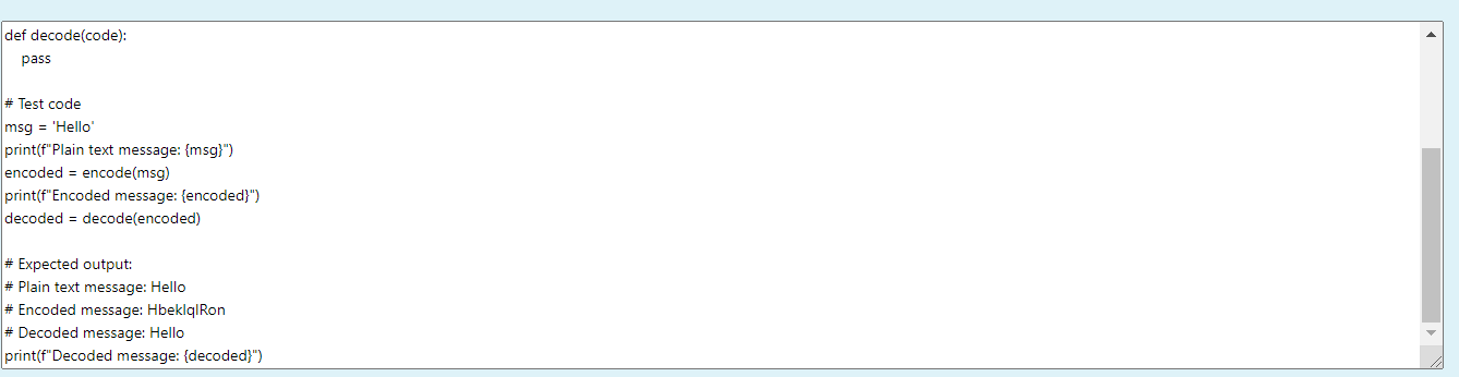 Solved Write Functions To Encode And Decode A Plain Text 9220