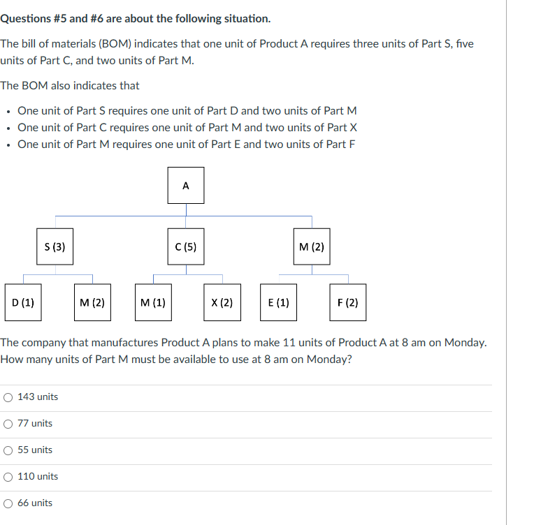 Solved Questions \#5 and \#6 are about the following | Chegg.com