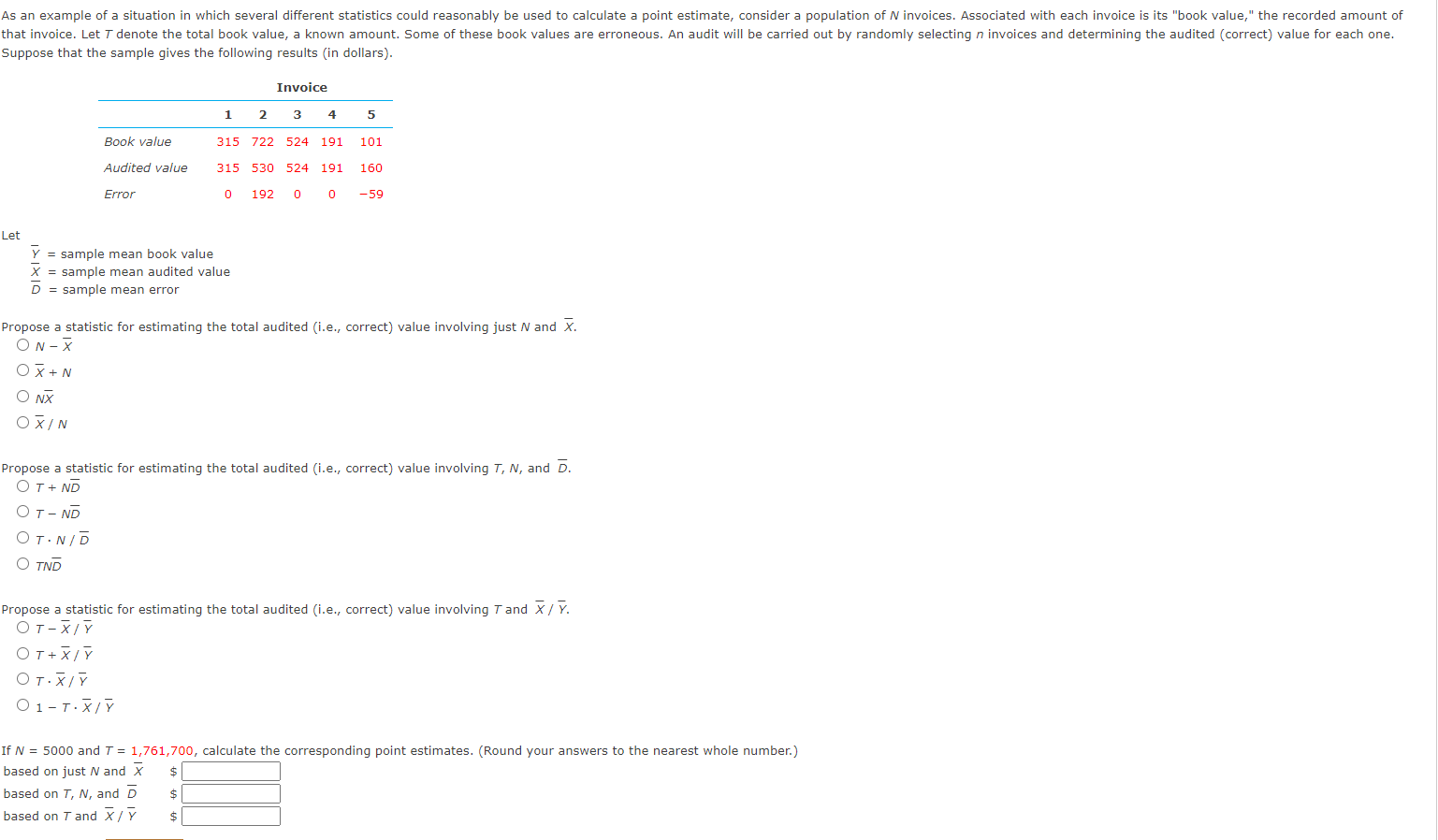 Solved As an example of a situation in which several | Chegg.com