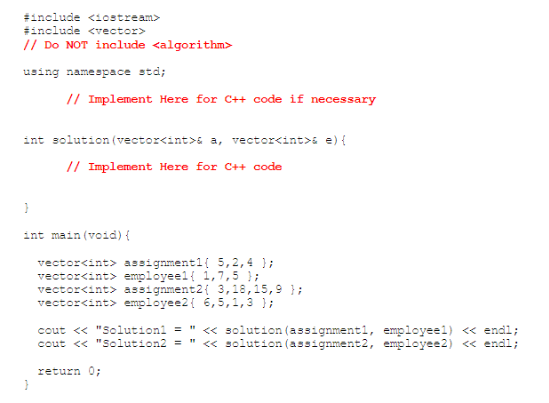 Solved Implement Cc Code To Solve The Following Problem 7206