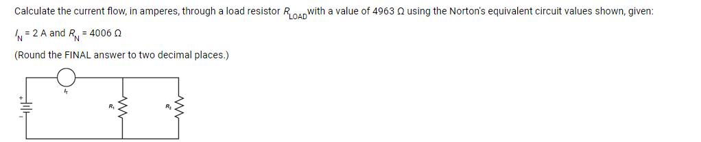 Solved Calculate the current flow, in amperes, through a | Chegg.com