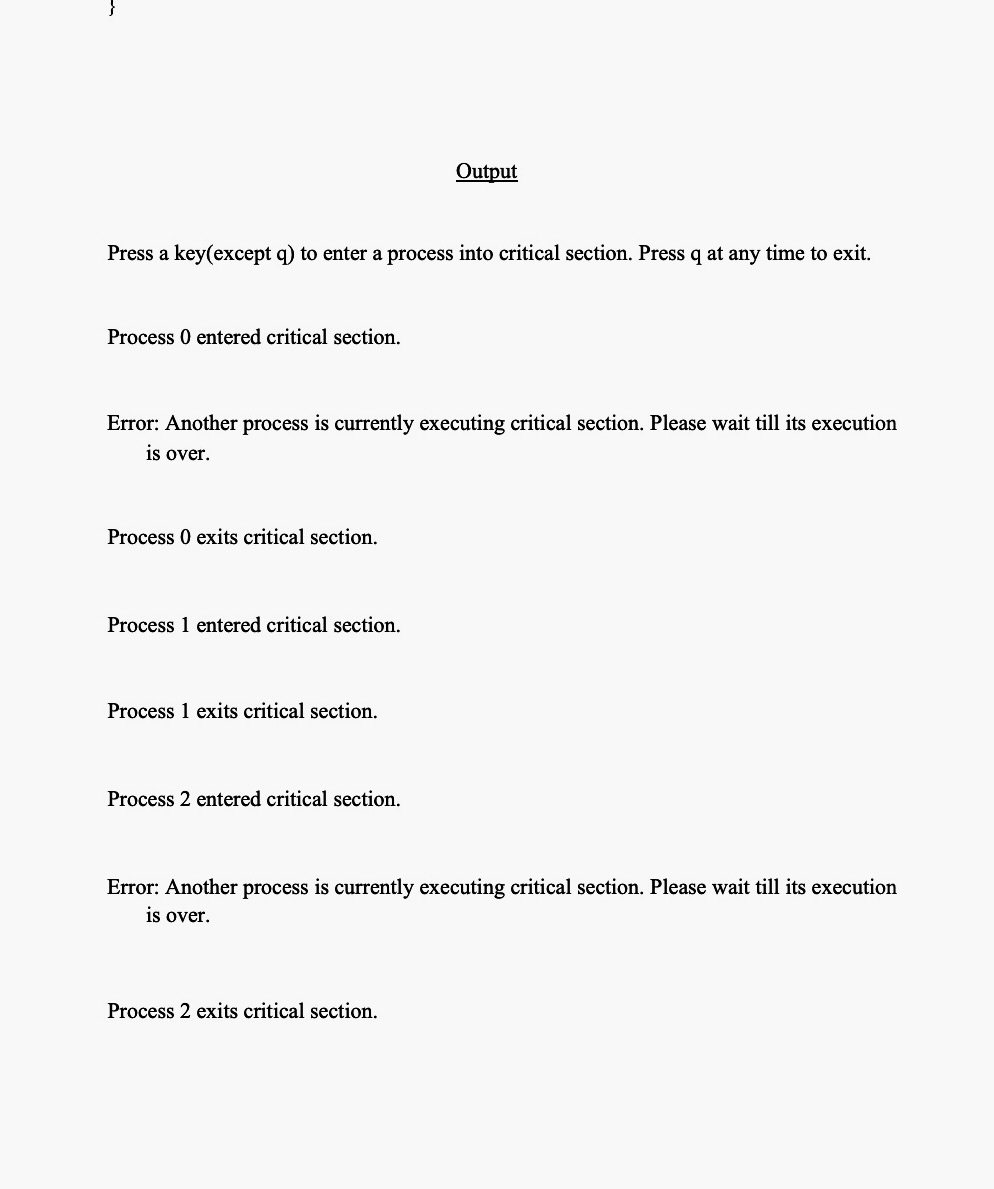 Solved Write a program to simulate the Distributed Mutual | Chegg.com