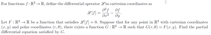 Solved For functions f:R2 + R, define the differential | Chegg.com