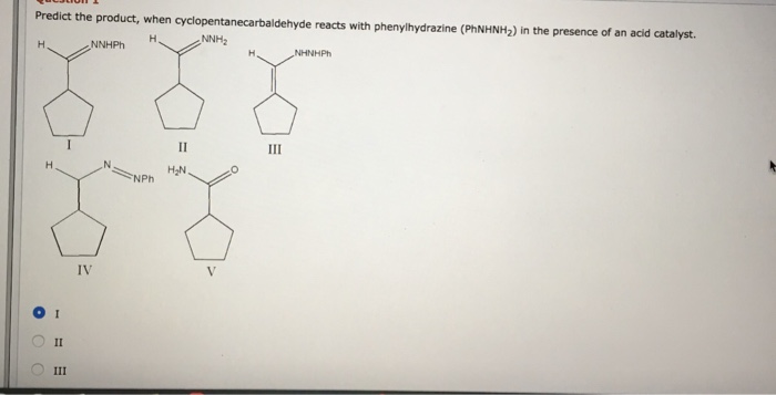 Solved Predict the product, when cyclopentanecarbaldehyde | Chegg.com