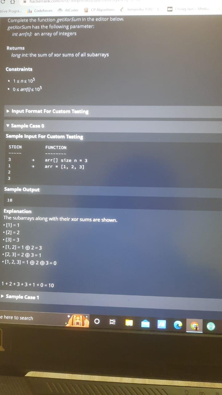 Solved (BETA) Can't read the text? Switch theme 1. Subarray | Chegg.com