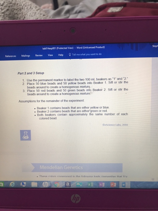 Solved Steph lab014exp001 (Protected View)-Word (Unlicensed | Chegg.com
