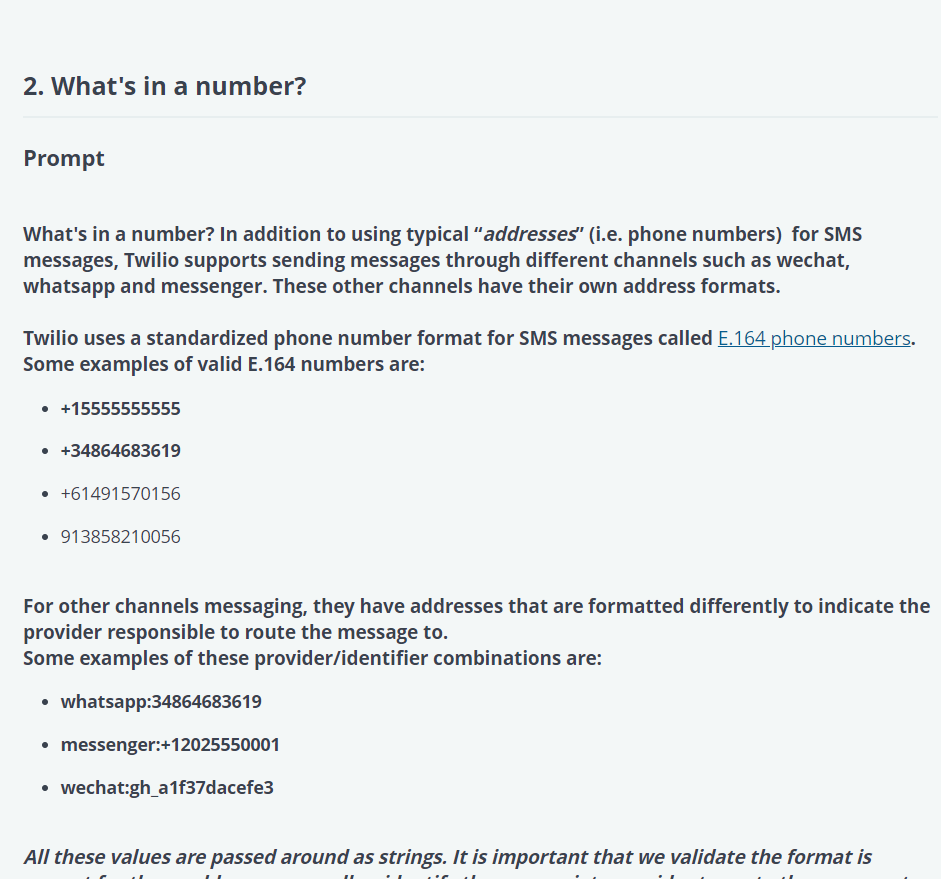 Solved 2. What's in a number? Prompt What's in a number? In | Chegg.com