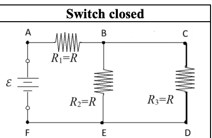 Solved There are 3 possible complete loops when the switch | Chegg.com
