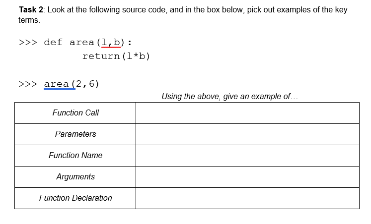 Solved Task 2 Look At The Following Source Code And In The 
