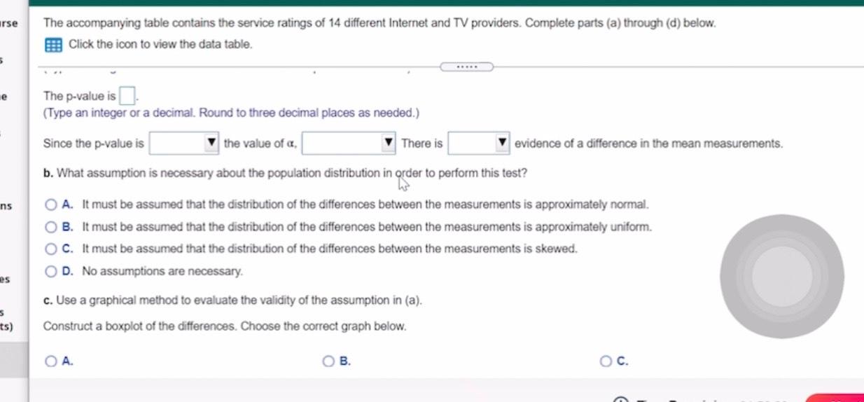 Solved irse The accompanying table contains the service | Chegg.com