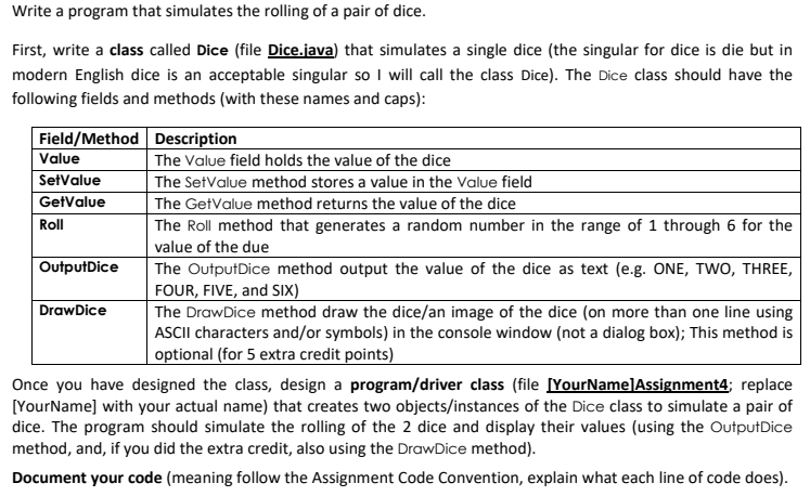 Solved Write a program that simulates the rolling of a pair | Chegg.com Solved Write a program that simulates the rolling of a pair | Chegg.com