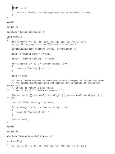 Solved Implement Cocktail Shaker Sort, that is, implement | Chegg.com