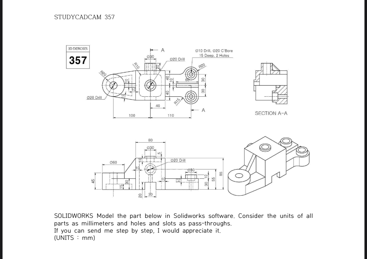 Solved STUDYCADCAM 357 SC pa. .. | Chegg.com