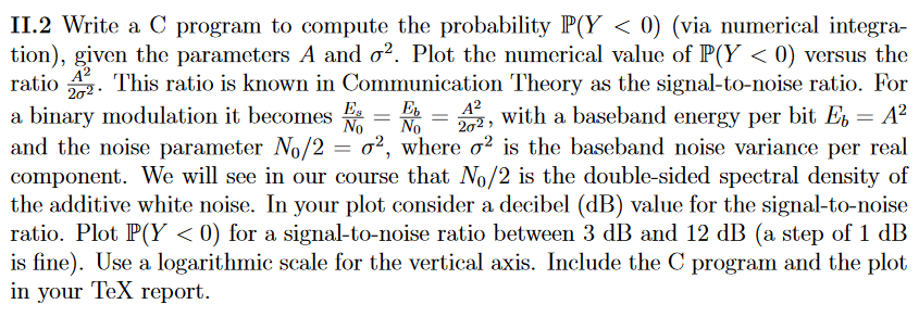 Please write the code in C and use gnuplot for any | Chegg.com