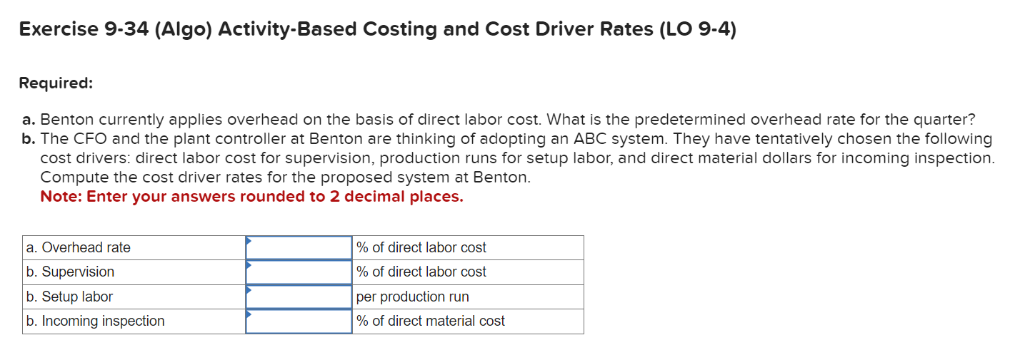 Solved Exercise 9 34 And 9 35 Algo The Following Chegg