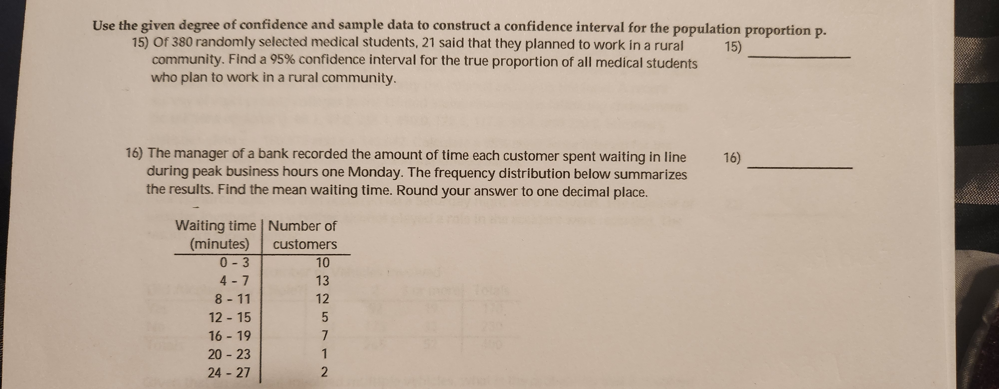 Solved Use the given degree of confidence and sample data to | Chegg.com