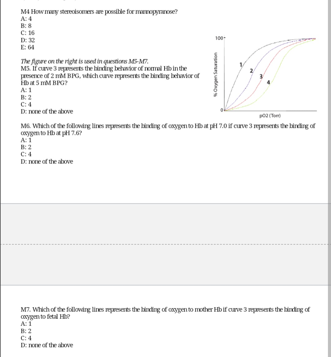 Solved M4 How many stereoisomers are possible for | Chegg.com