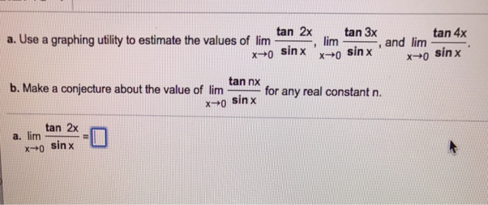 Solved Use a graphing utility to estimate the values of | Chegg.com
