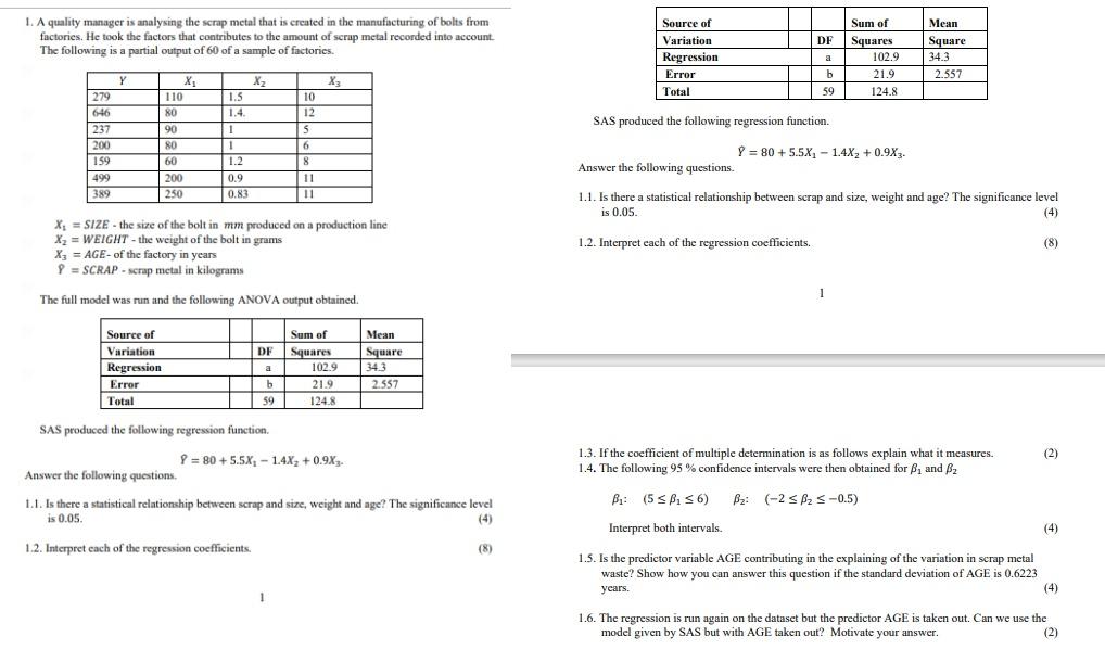 You can help with the first 5 sub questions, I just | Chegg.com