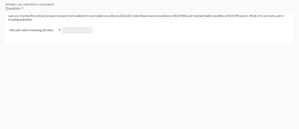 Solved MT ABOM1 LAB COMPETENCY ASSESSMENT Question 1 | Chegg.com