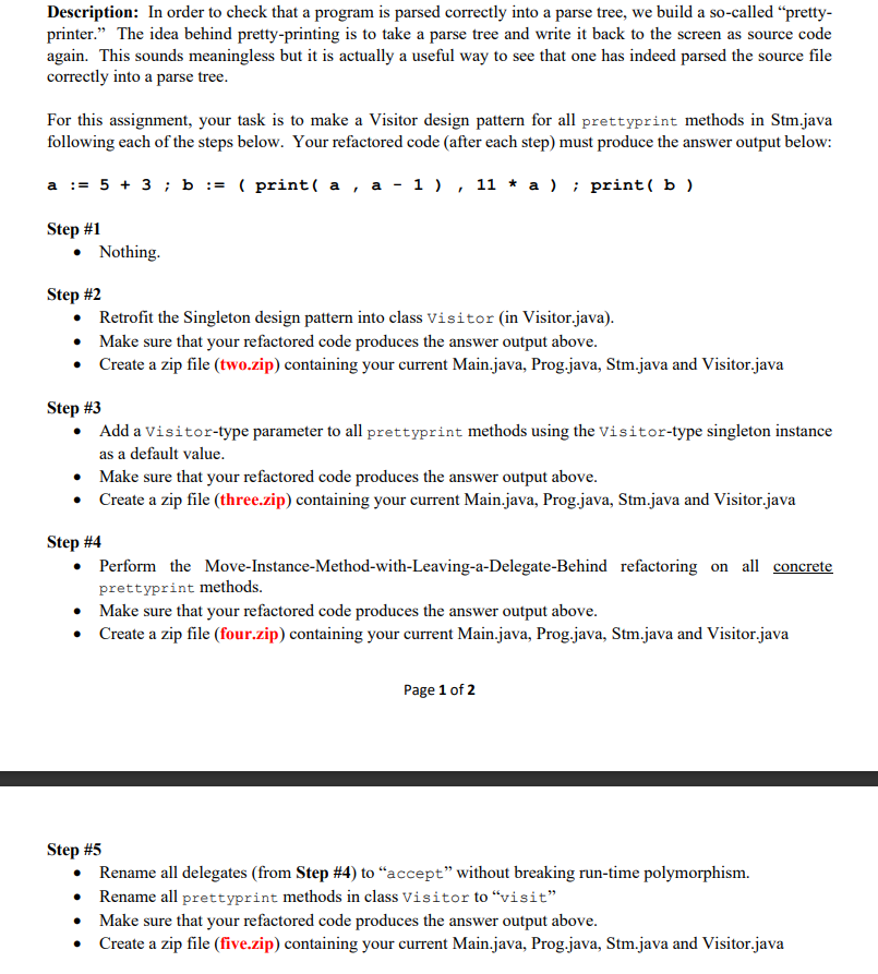 Description In Order To Check That A Program Is Chegg