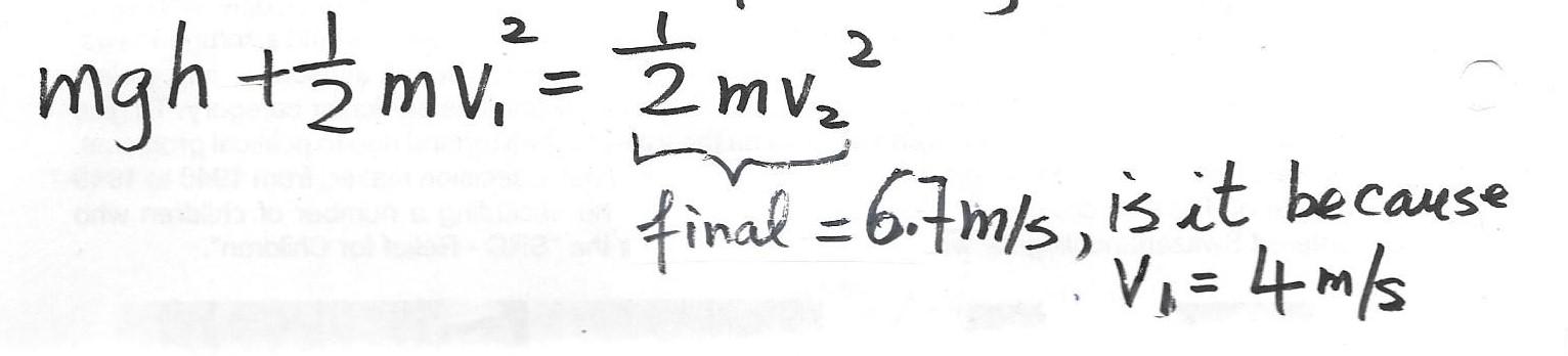 Solved Hello, I have a doubt about the final velocity of ex | Chegg.com