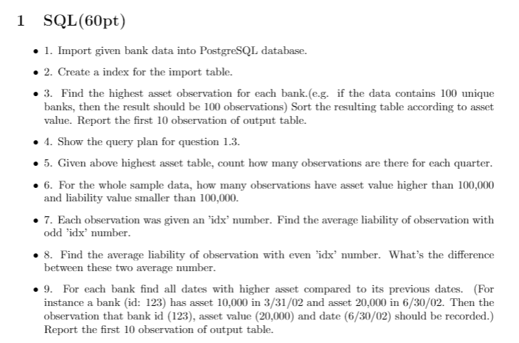 Solved Just provide me with the codes, if you need the | Chegg.com