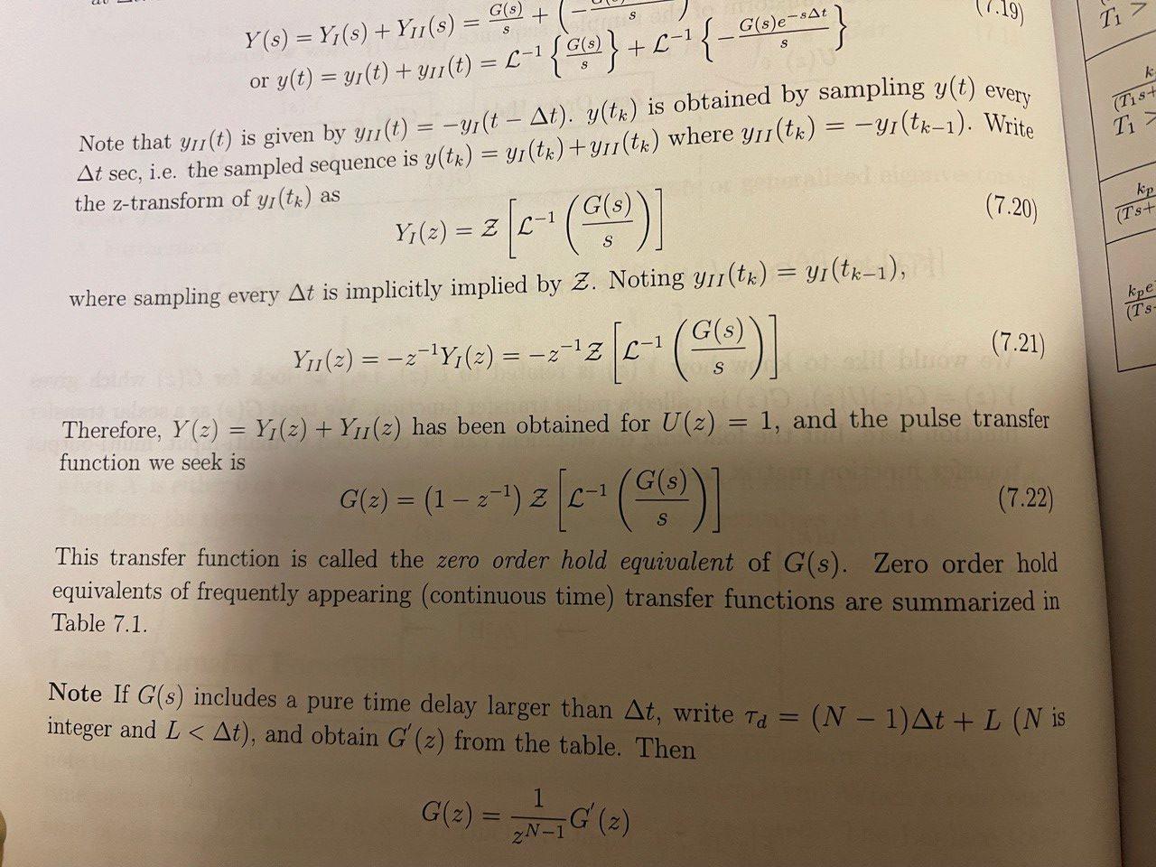 Figure 7 1 Continuous Time State Space System