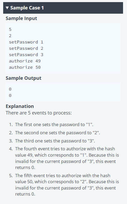 Solved A website is programming an authentication system | Chegg.com