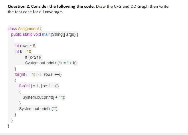 Solved Convert the for loop into a while loop and do the CFG | Chegg.com