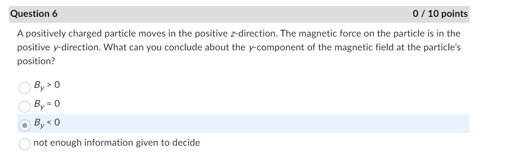 Solved A positively charged particle moves in the positive | Chegg.com