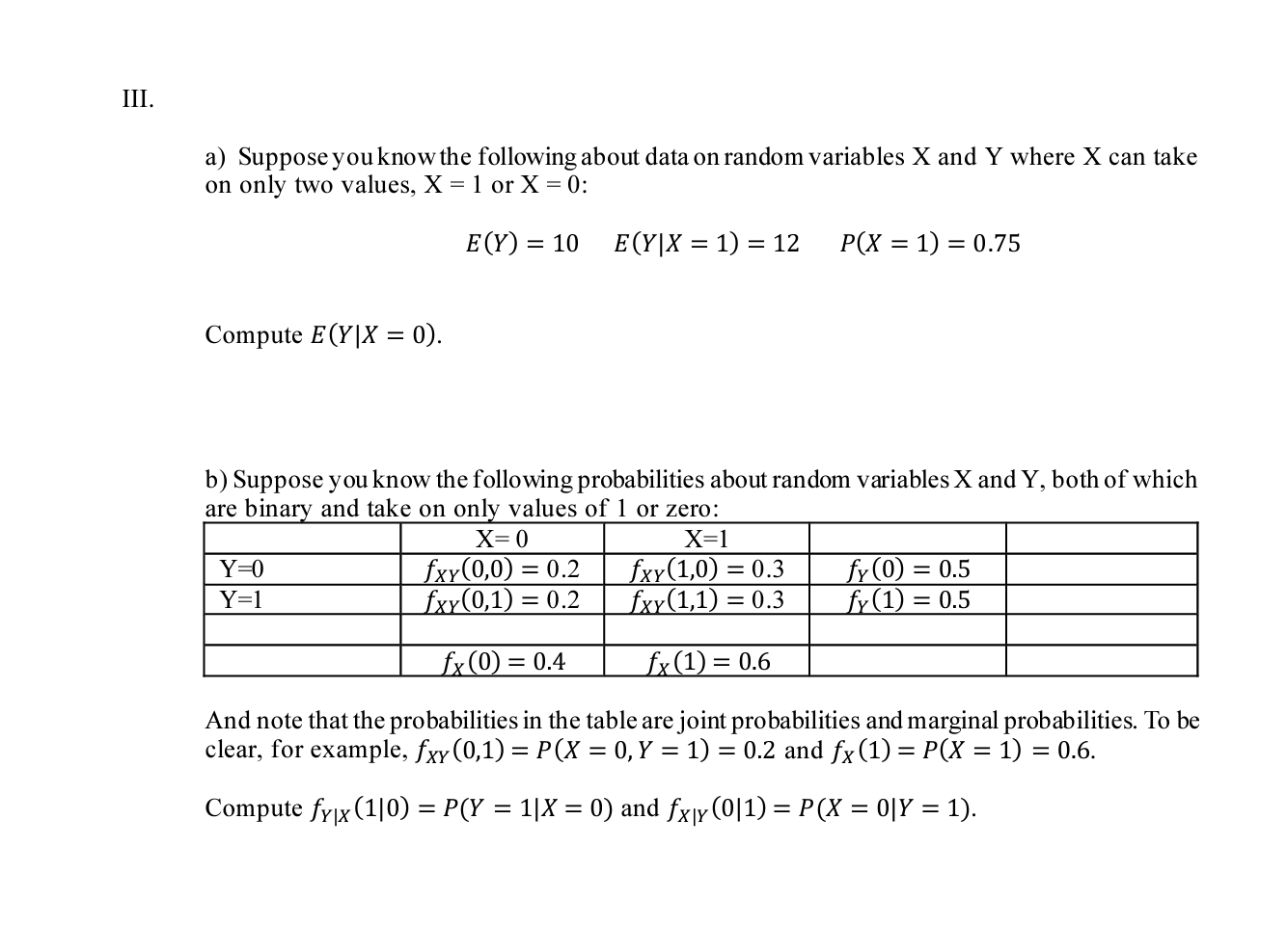Solved a) Suppose you know the following about data on | Chegg.com