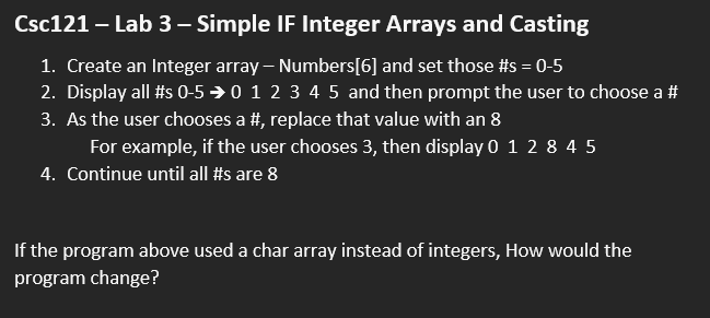 Solved Use C++ language. Follow the instructions using the | Chegg.com