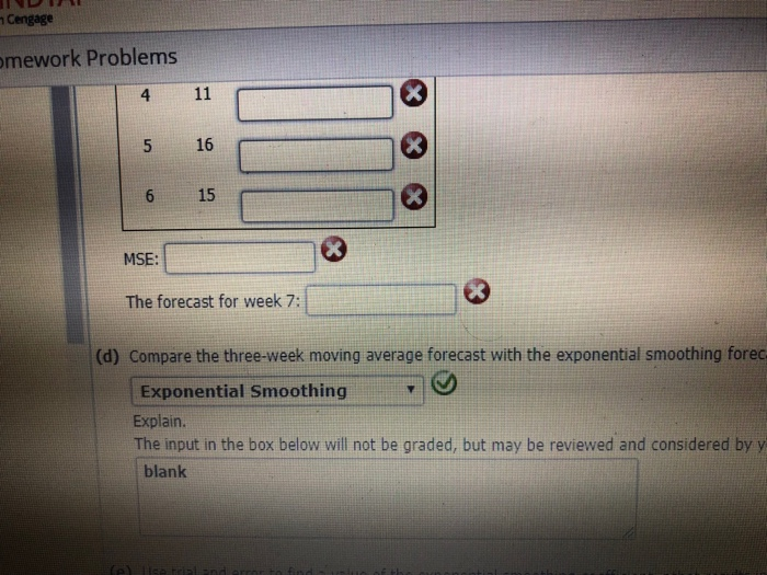Solved s Problem 08-05 Algo Moving Averages and Exponential | Chegg.com