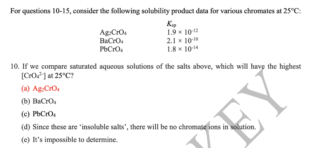 Solved For questions 10-15, consider the following | Chegg.com