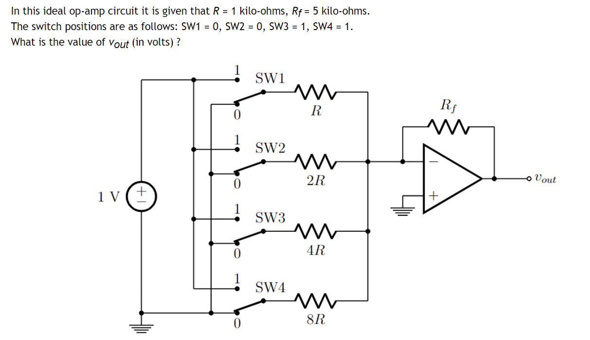 [Solved]: In this ideal op-amp circuit it is given that