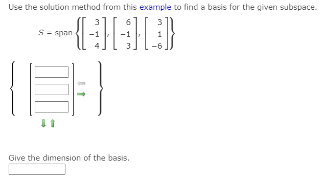 Solved Use the solution method from this example to find a | Chegg.com