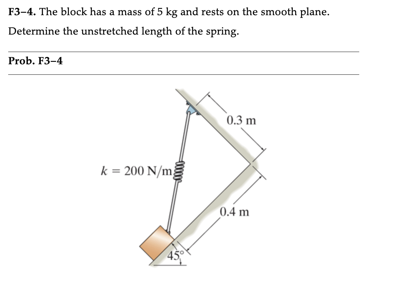 Solved ∗3−16. Determine the stretch of each spring for | Chegg.com