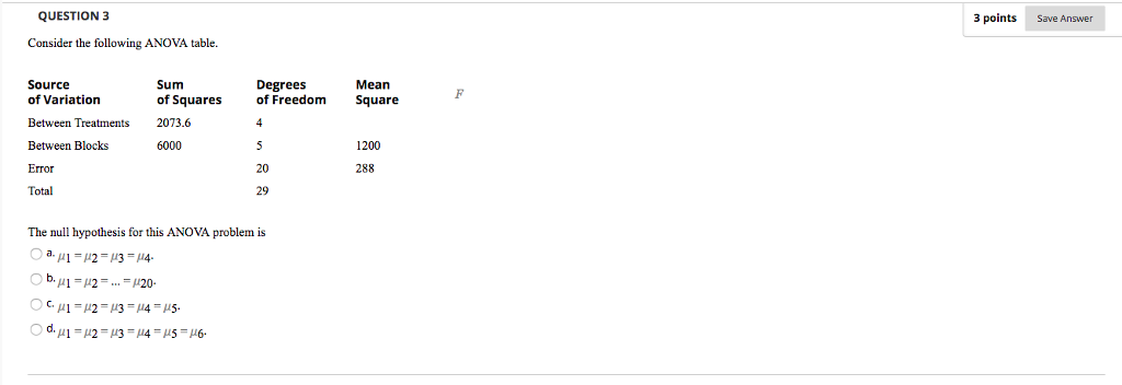 Solved QUESTION 3 3 points Save Answer Consider the | Chegg.com