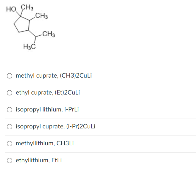 Solved This compound was made from a conjugated enone using | Chegg.com